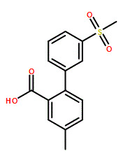 1261935-41-4 5-Methyl-2-(3-methylsulfonylphenyl)benzoic acid AKSci 2631DK