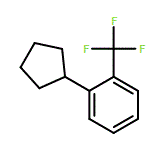 1206125-14-5 1-Cyclopentyl-2-(trifluoromethyl)benzene AKSci 2922DP